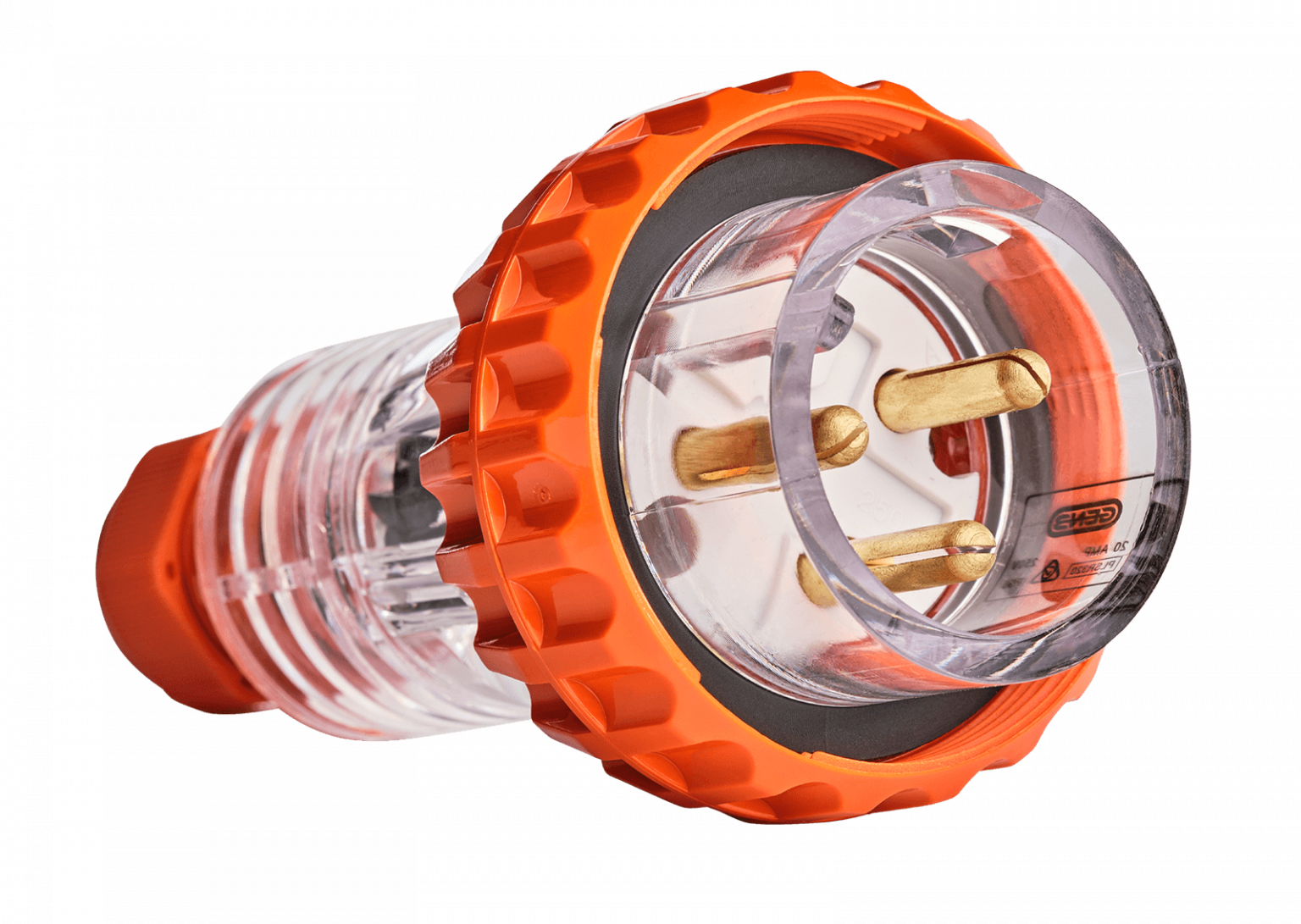 20A 240V Round Pin IP66 Plug | Extension Leads Online